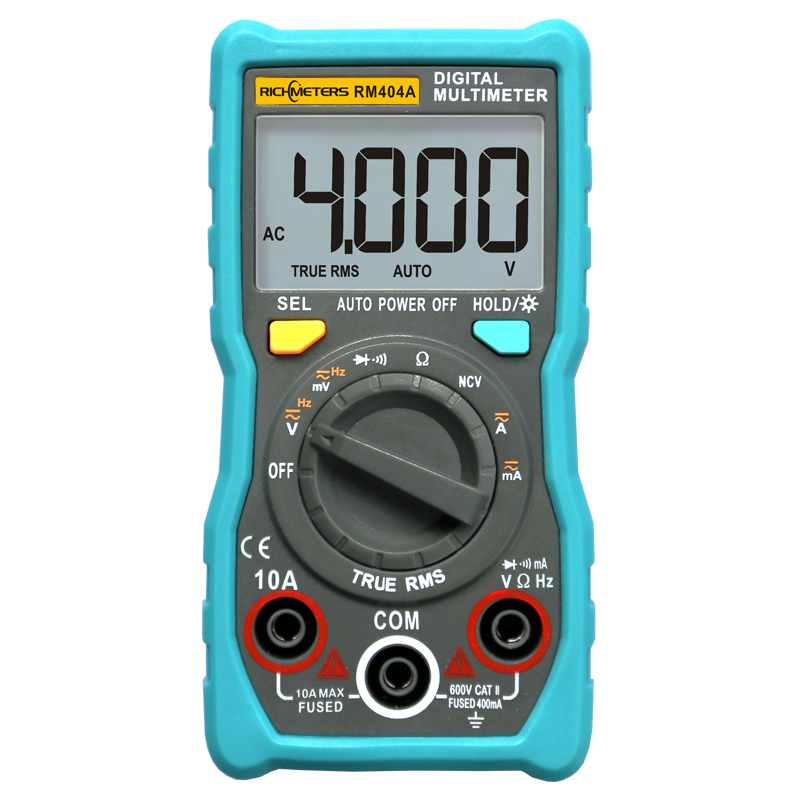 RM404A Smart Digital Multimeter 4000 Counts - RICHMETERS.COM