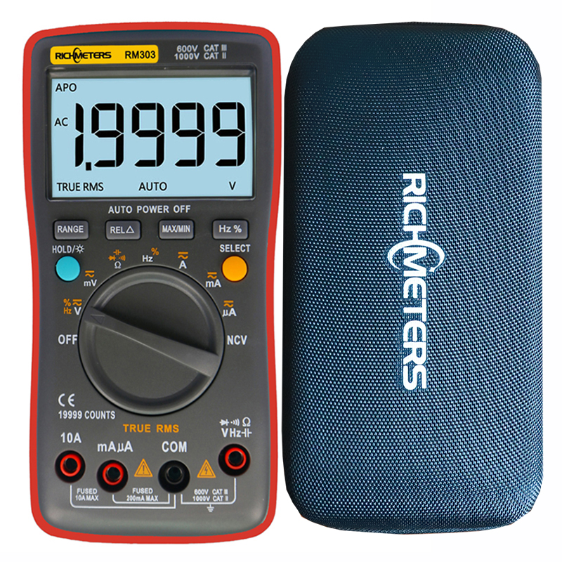 RM303 Digital Multimeter 19999 Counts - RICHMETERS.COM